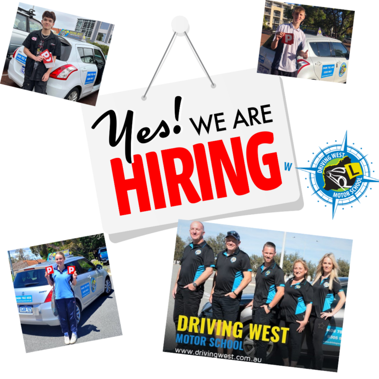 we are hiring | Driving West: No1 Driving School For Auto & Manual ...